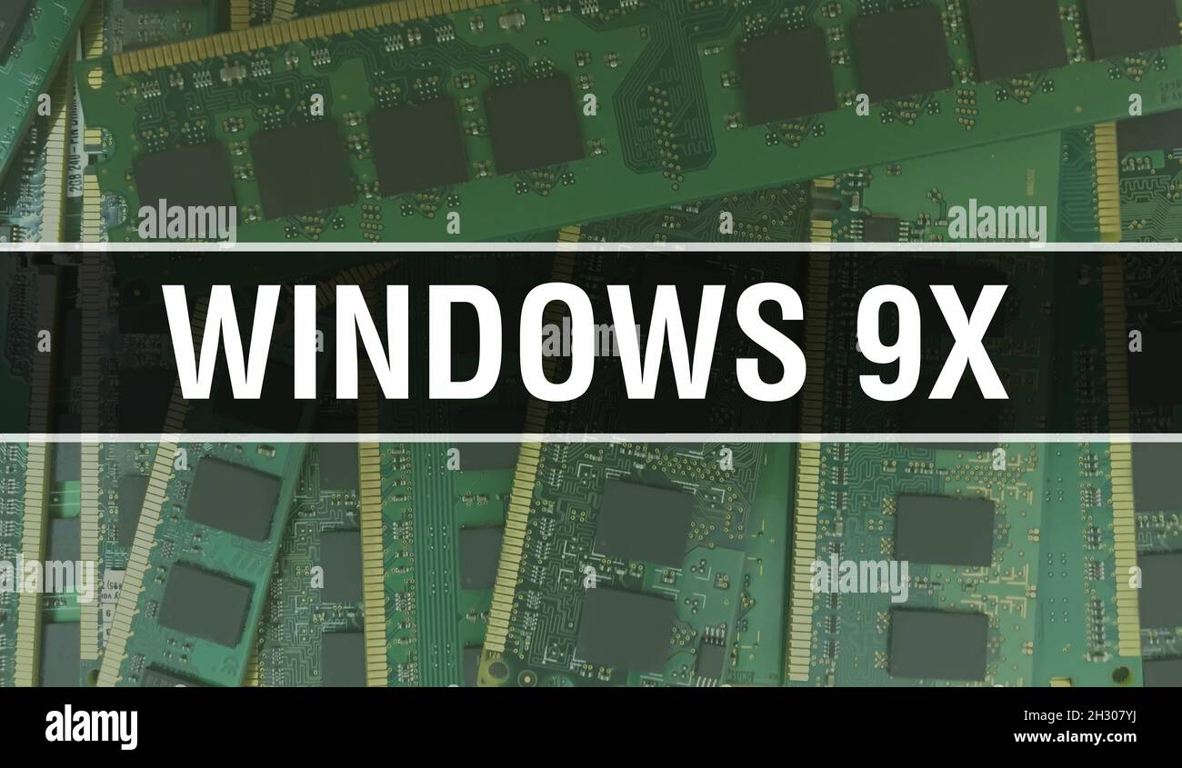 Windows 9x background hi-res stock photography and images - Alamy