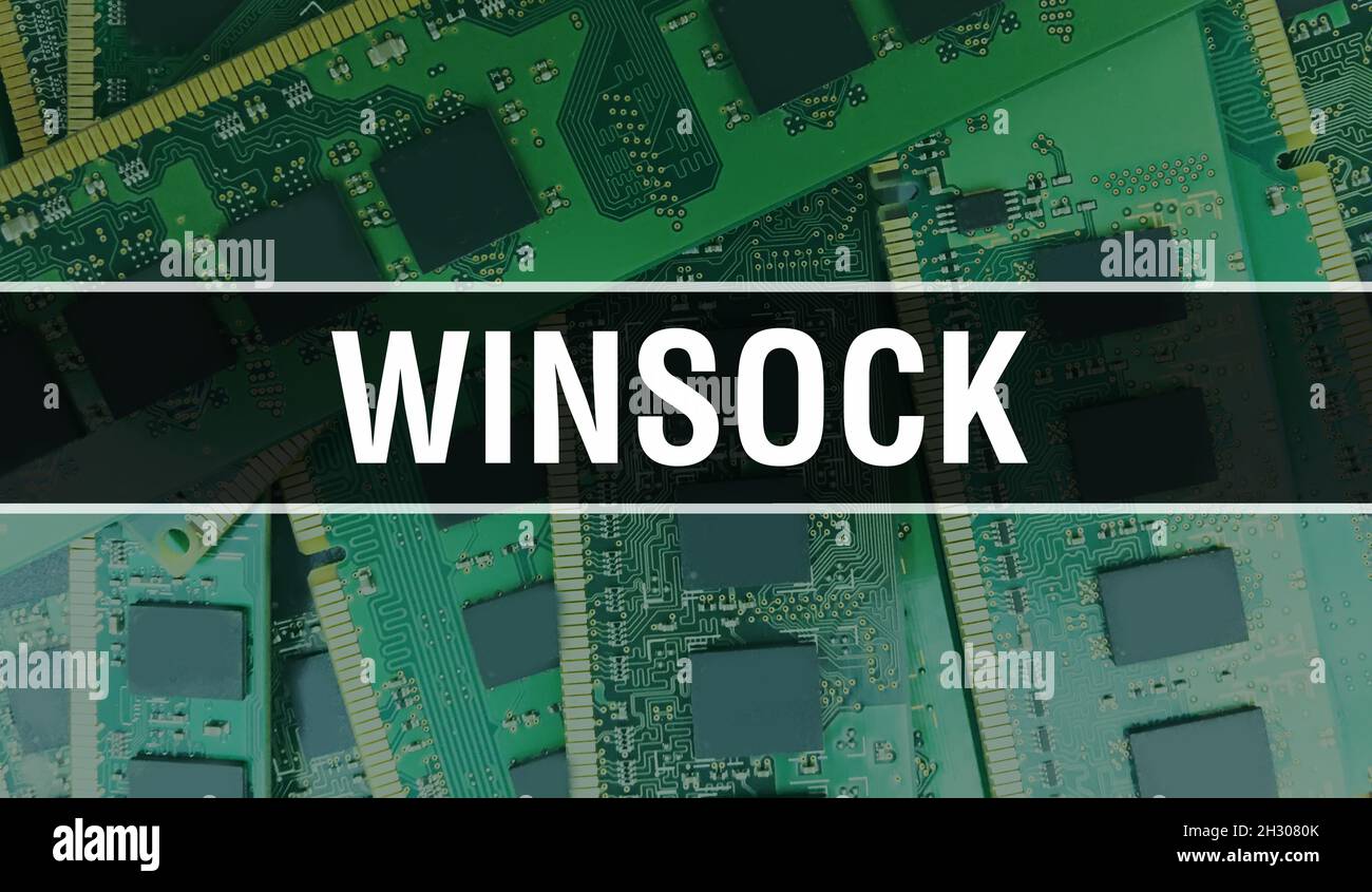 Winsock background hi-res stock photography and images - Alamy