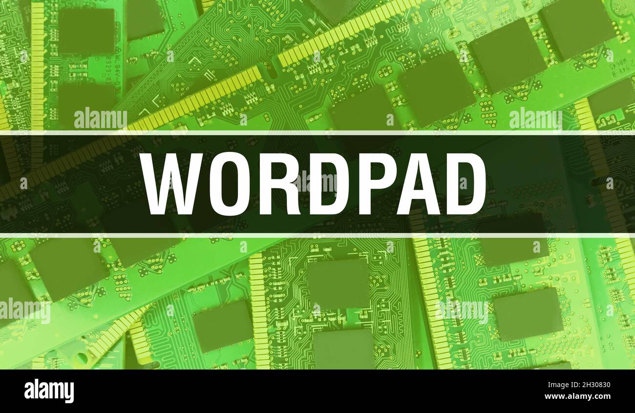 Wordpad image hi-res stock photography and images - Alamy