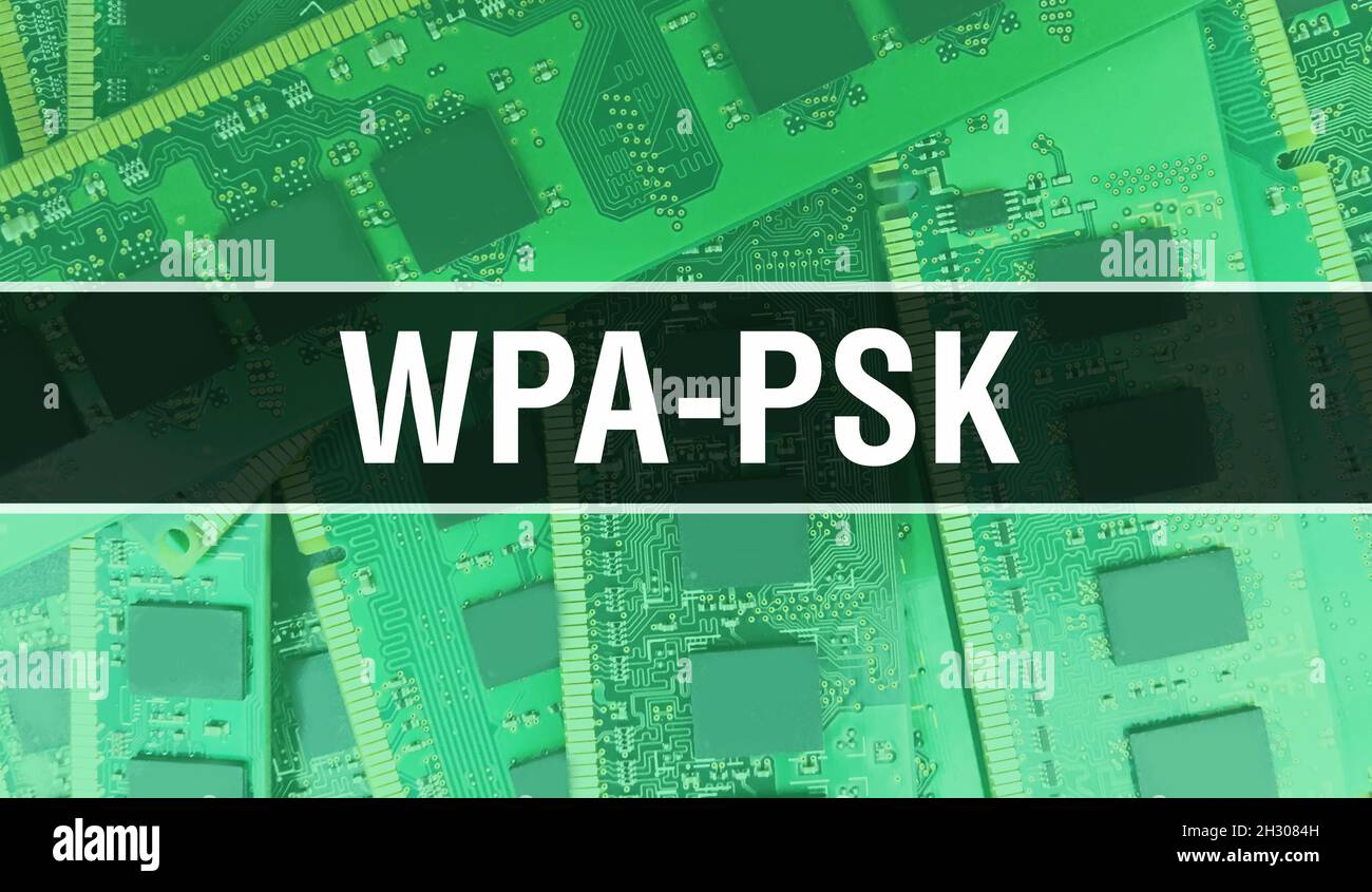 Wpa psk text hi-res stock photography and images - Alamy