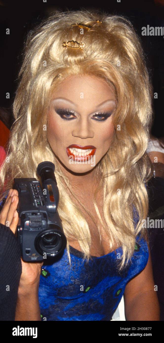 RuPaul 1993 Photo by John Barrett/PHOTOlink Stock Photo - Alamy