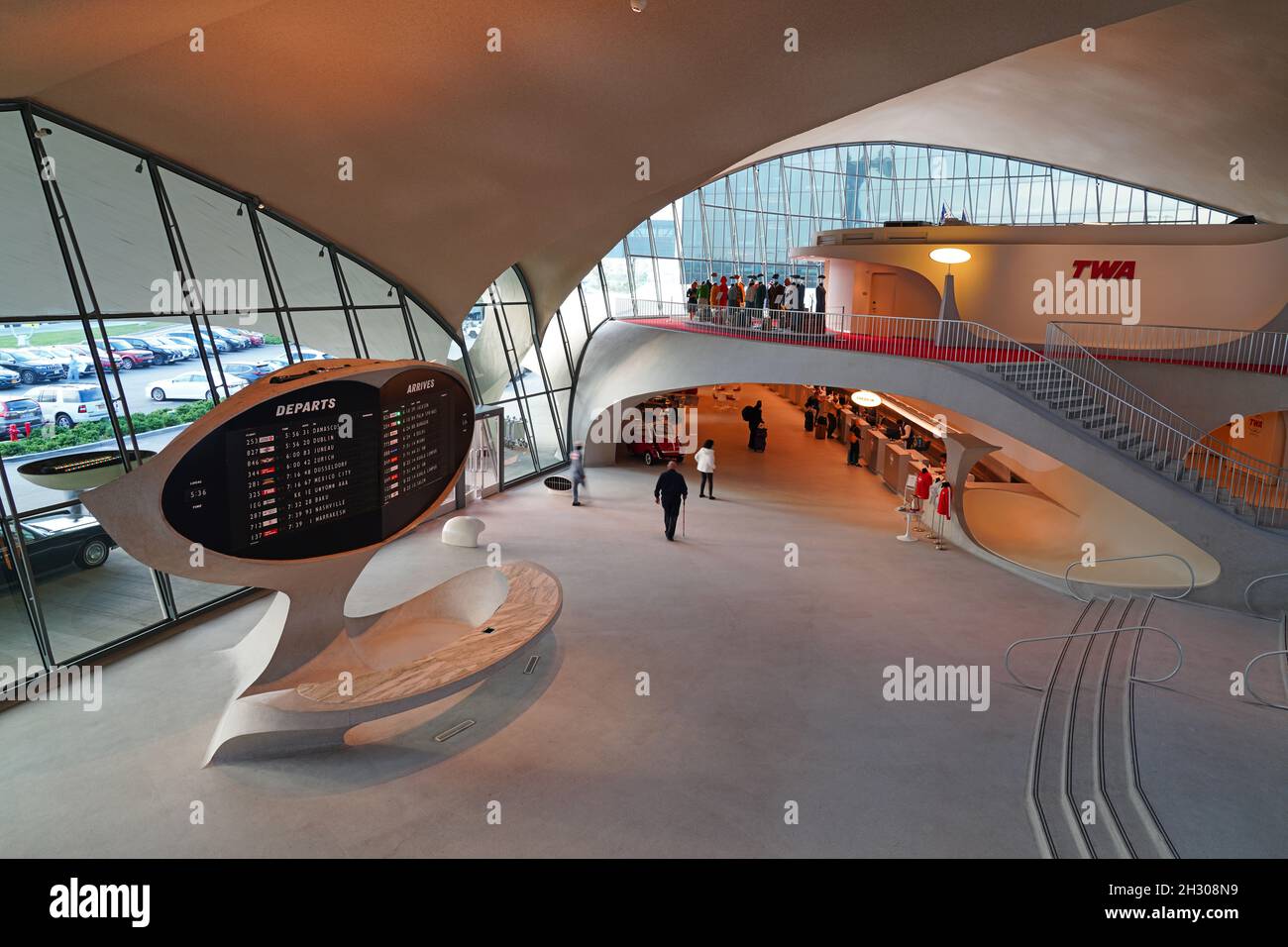 Eero Saarinen Twa Terminal Interior