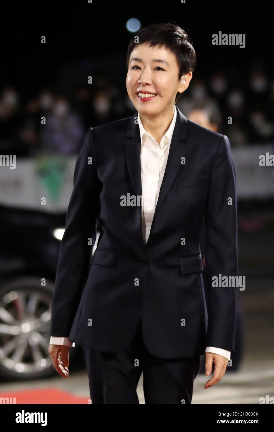 25th Oct, 2021. S. Korean actress Kang Soo-yeon South Korean actress ...