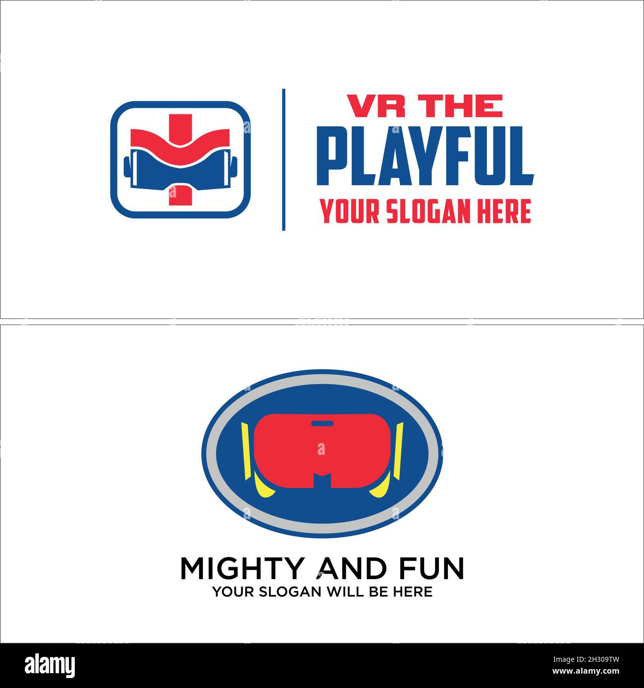 Modern industrial business retail mask goggles logo design Stock Vector ...