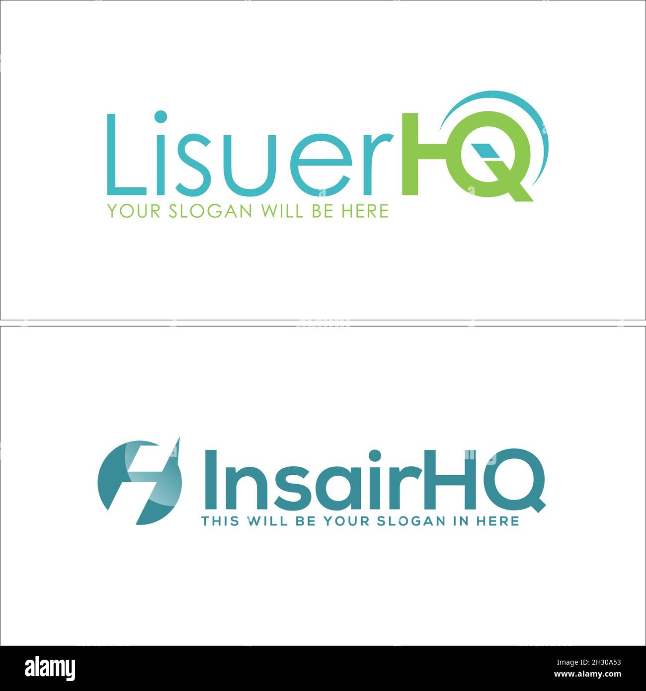 Curved logo hi-res stock photography and images - Alamy