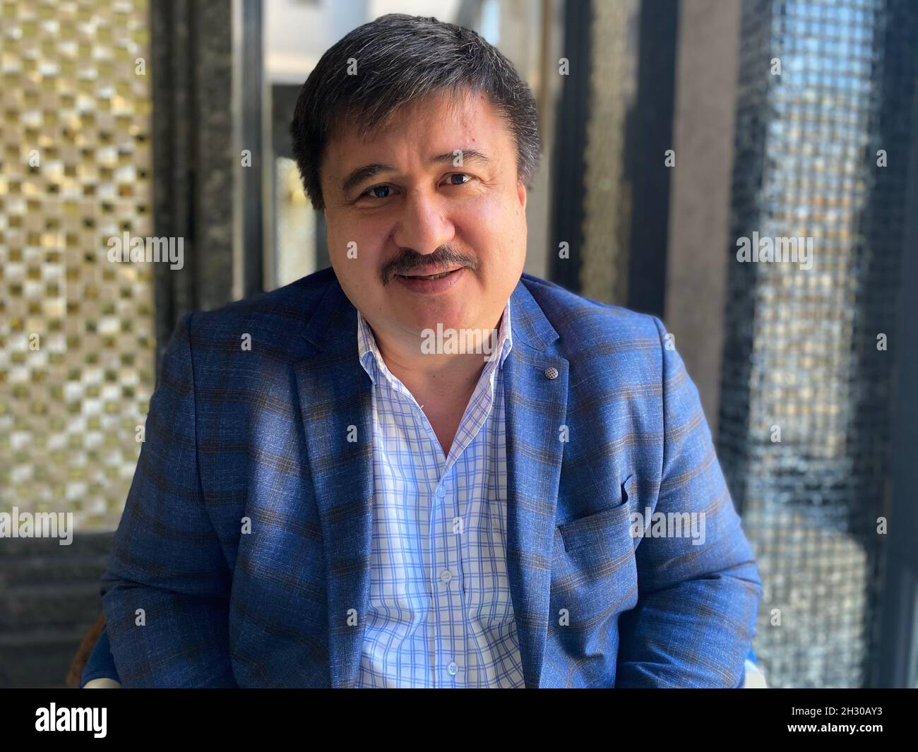 Taschkent, Uzbekistan. 23rd Oct, 2021. Uzbek political scientist ...