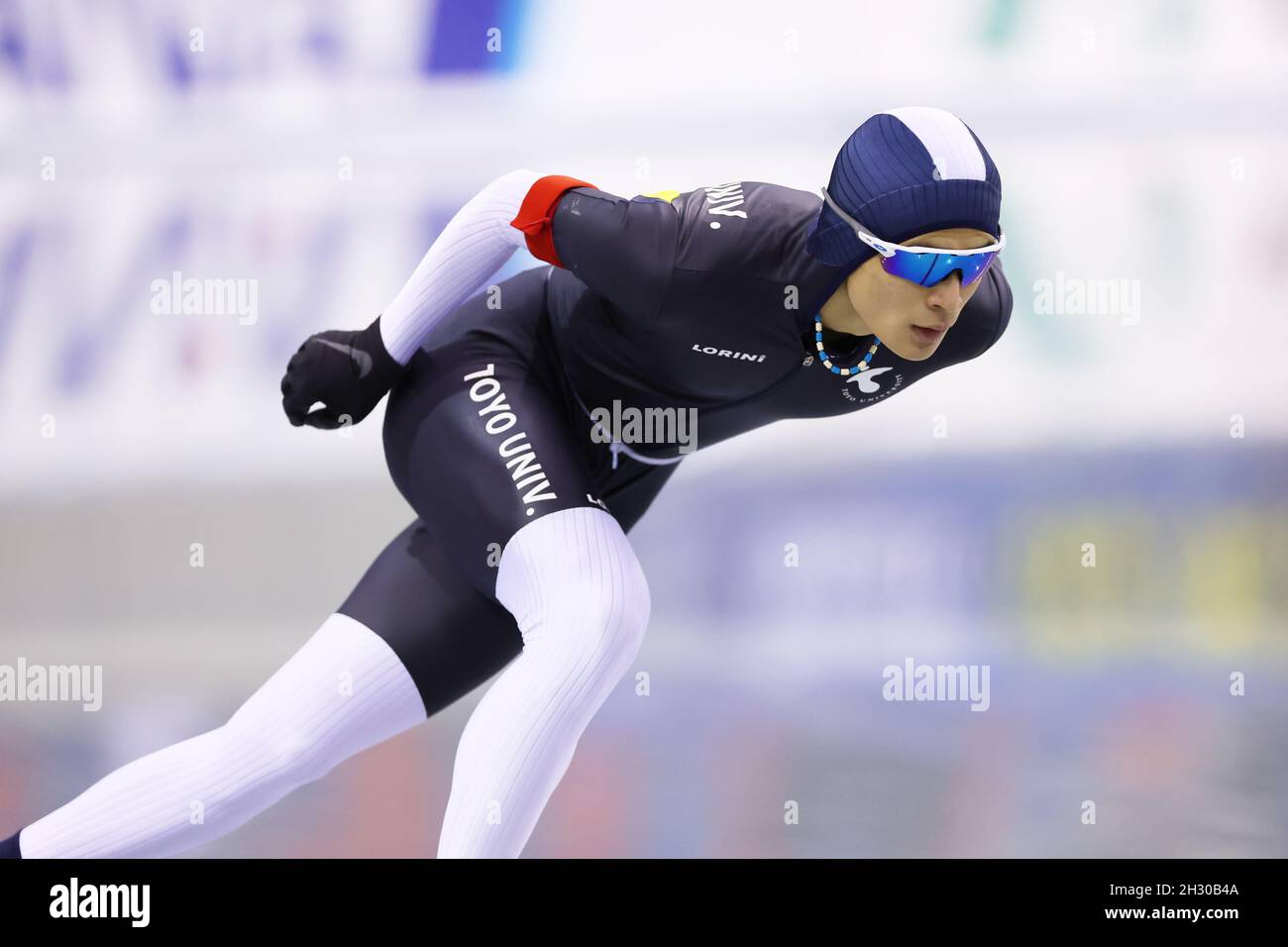 Nagano, Japan. 22nd Oct, 2021. Shuta Hoshikawa Speed Skating : The 28th ...