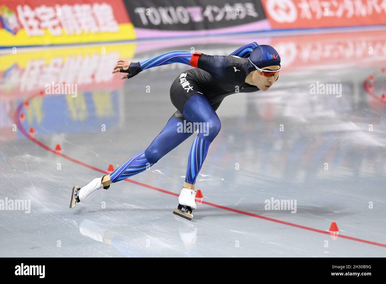 Nagano, Japan. Credit: MATSUO. 23rd Oct, 2021. Kazuya Yamada Speed ...