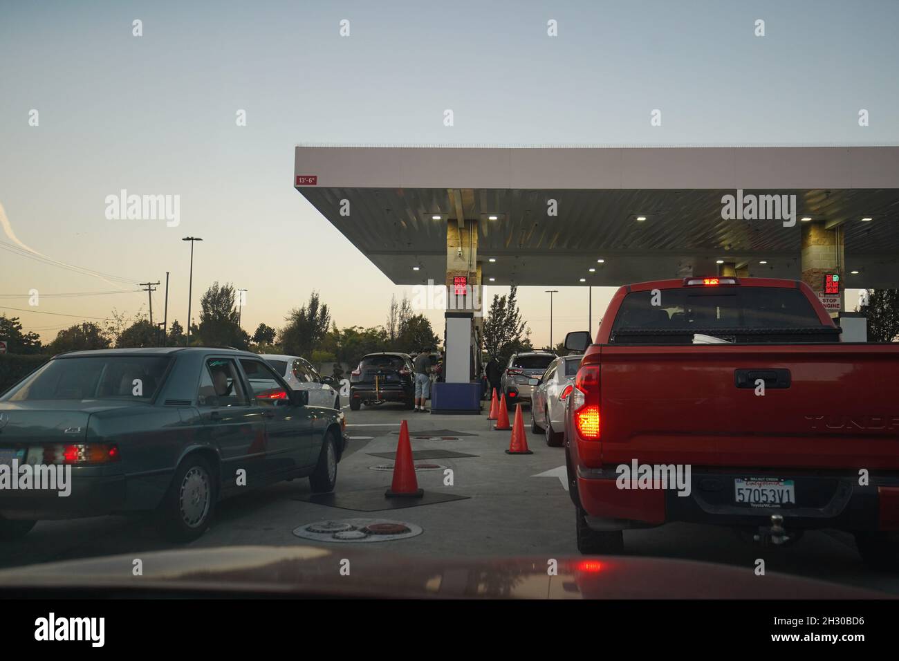 Costco gas station hi-res stock photography and images - Alamy
