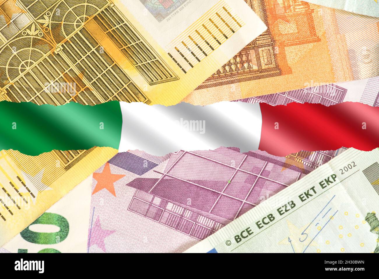 Italian banknotes hi-res stock photography and images - Alamy