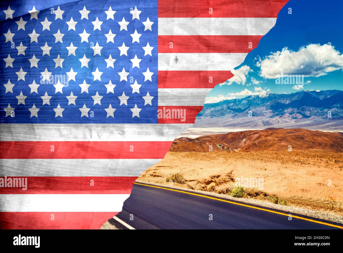 Mexico map flag hi-res stock photography and images - Alamy