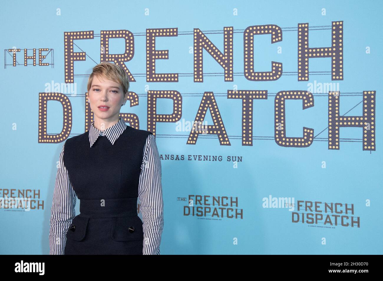 Paris, France, October 24, 2021. Lea Seydoux attending The French ...