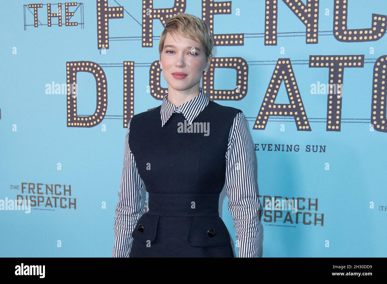 Paris, France, October 24, 2021. Lea Seydoux attending The French ...