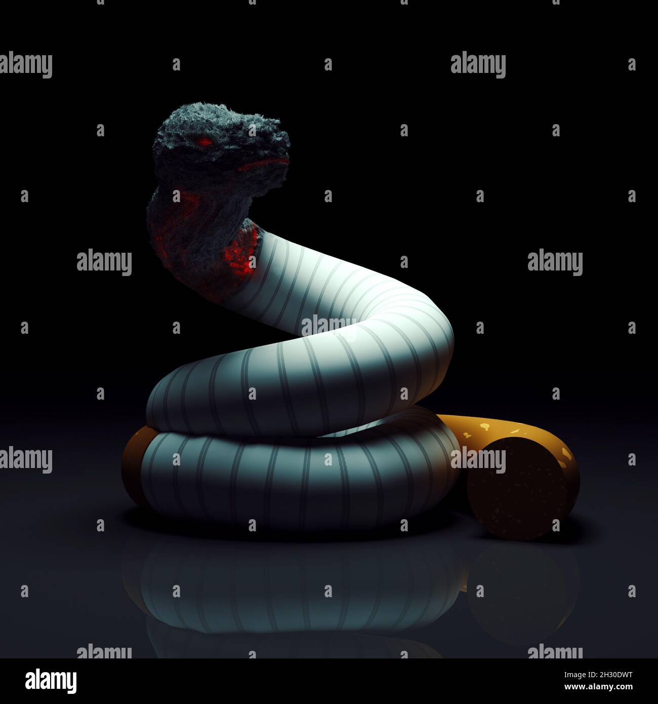 Ash snake hi-res stock photography and images - Alamy