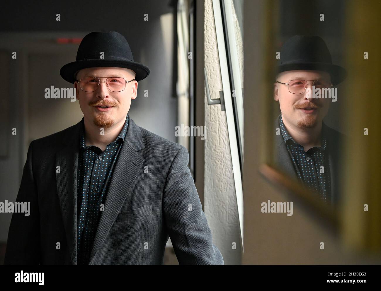 Berlin, Germany. 18th Oct, 2021. The musician Art Garfunkel jr., son of ...