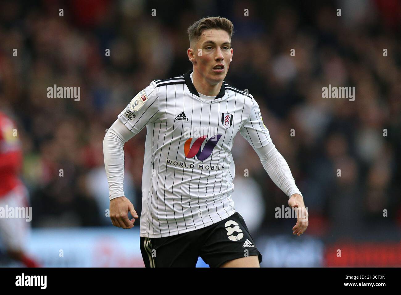Nottingham, England, 24th October 2021. Harry Wilson of Fulham during ...