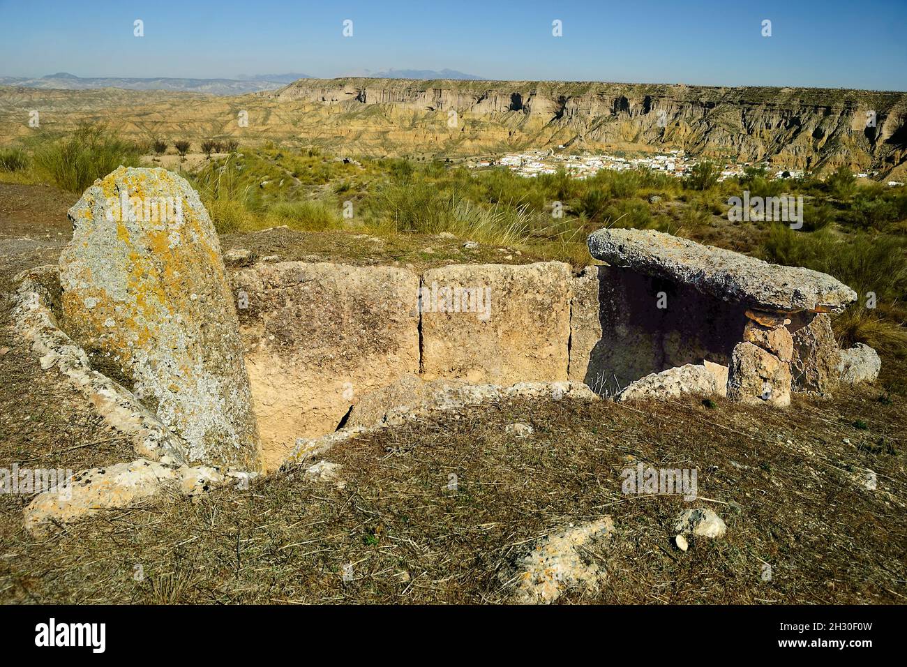 Megalithic dolmen in park gorafe hi-res stock photography and images ...