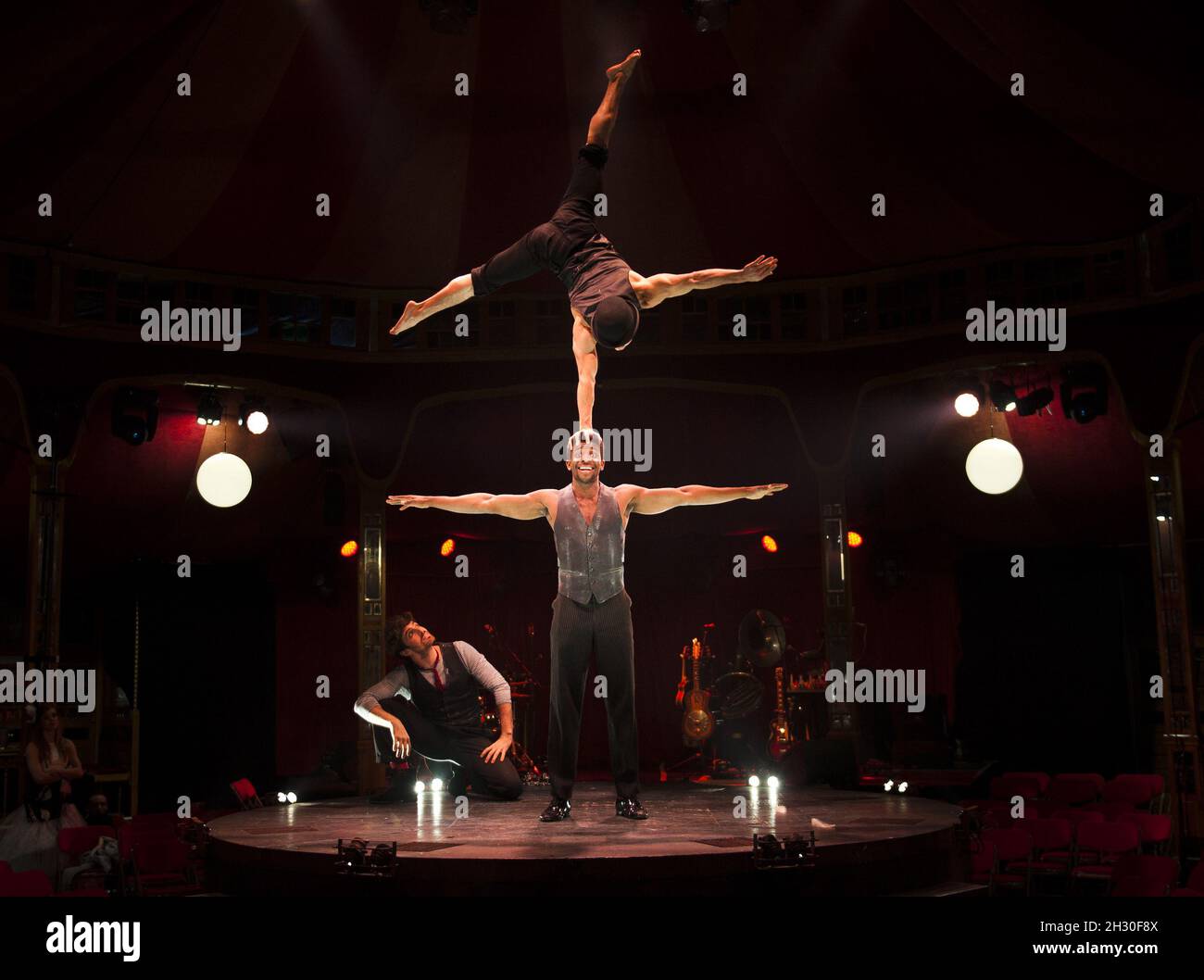 The Cast of Limbo on stage at London Wonderground, The Southbank ...