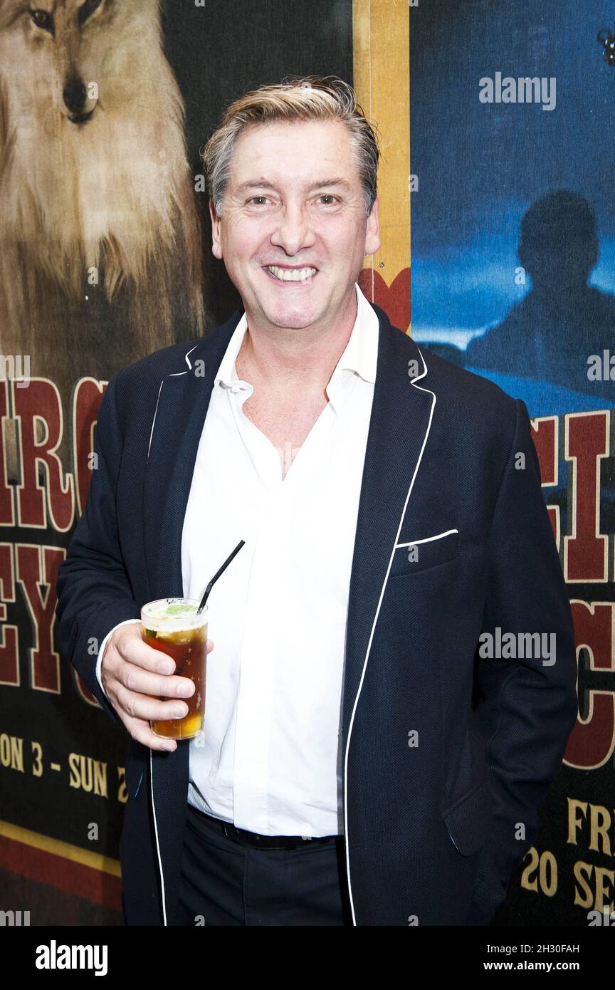 Robin Cousins arrives at the opening night of Limbo at the London ...