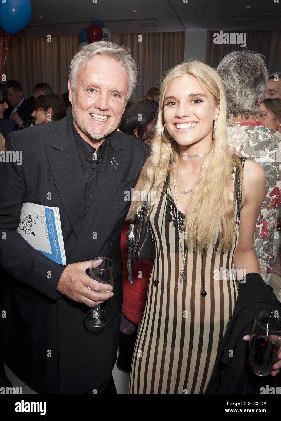 Roger Taylor and Tigerlily Taylor attend English National Opera's The ...