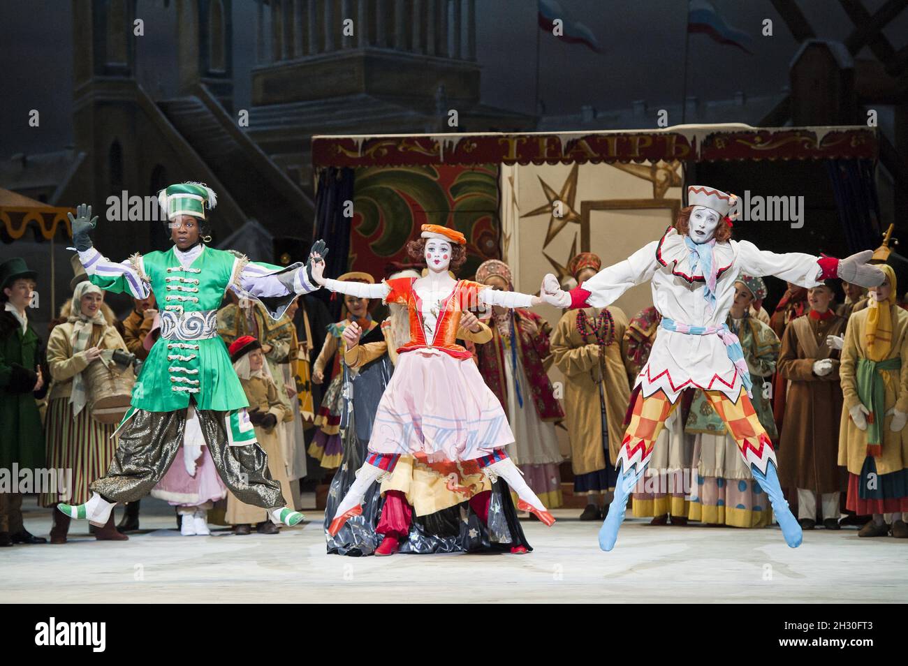 Shevelle Dynott (Moor) Nancy Osbaldeston (Ballerina) and Fabian Reimar ...