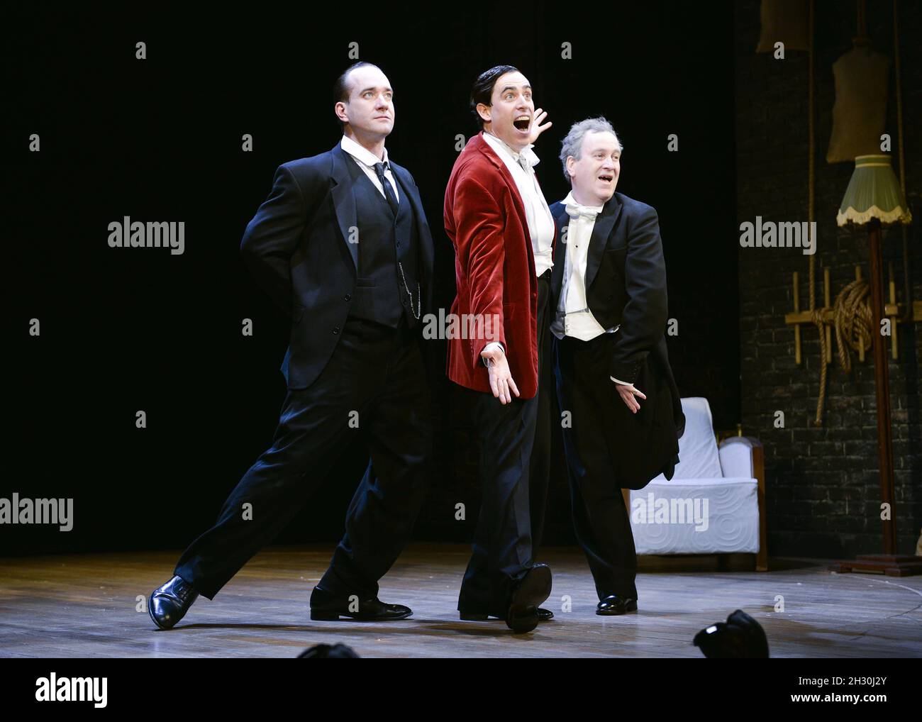 Matthew MacFayden, Stephen Mangan and Mark Hadwick perform Jeeves and ...