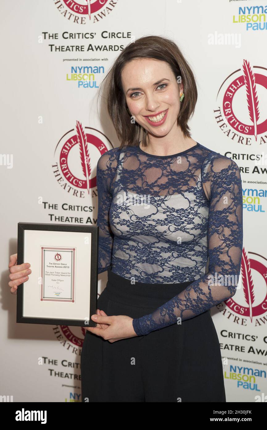 Kate O'Flynn (Most promising Newcomer in Port) at the Theatre Critics ...