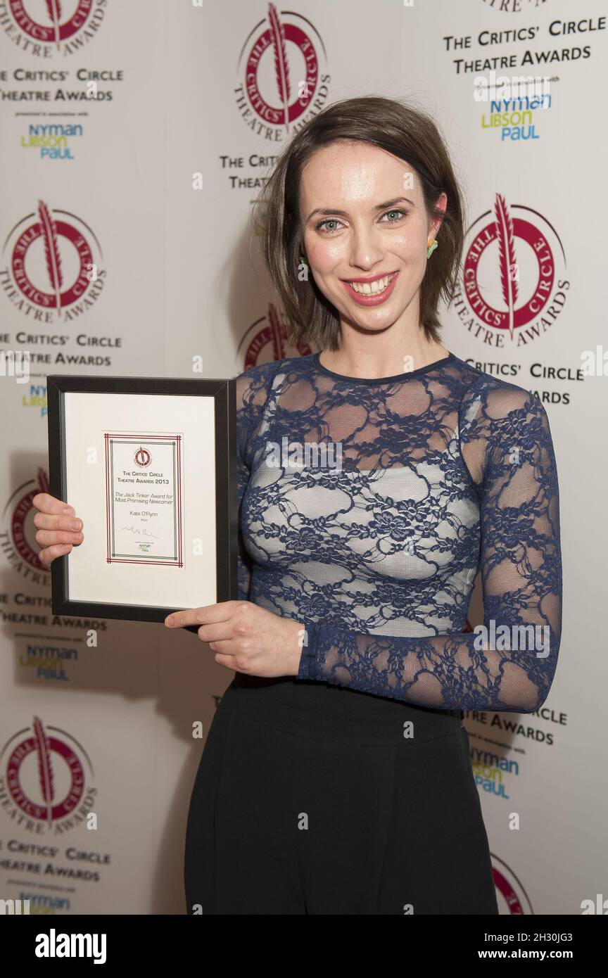 Kate O'Flynn (Most promising Newcomer in Port) at the Theatre Critics ...