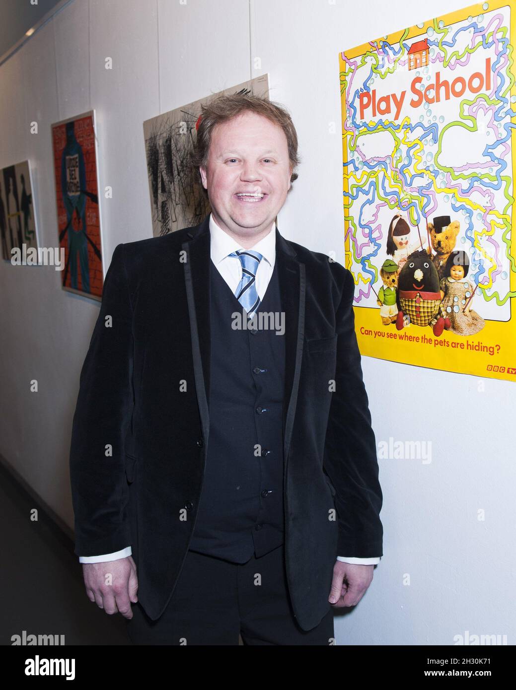 Justin Fletcher attends the Playschool 50th anniversary reunion at ...