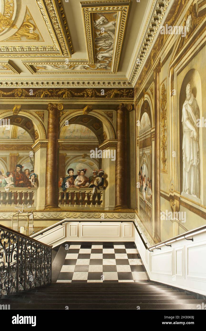 General view of the King's Staircase, part of the King's State ...