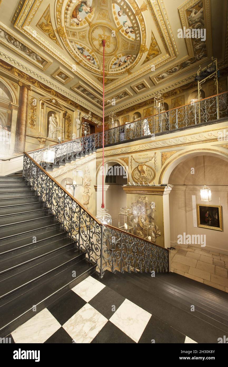 General view of the King's Staircase, part of the King's State ...