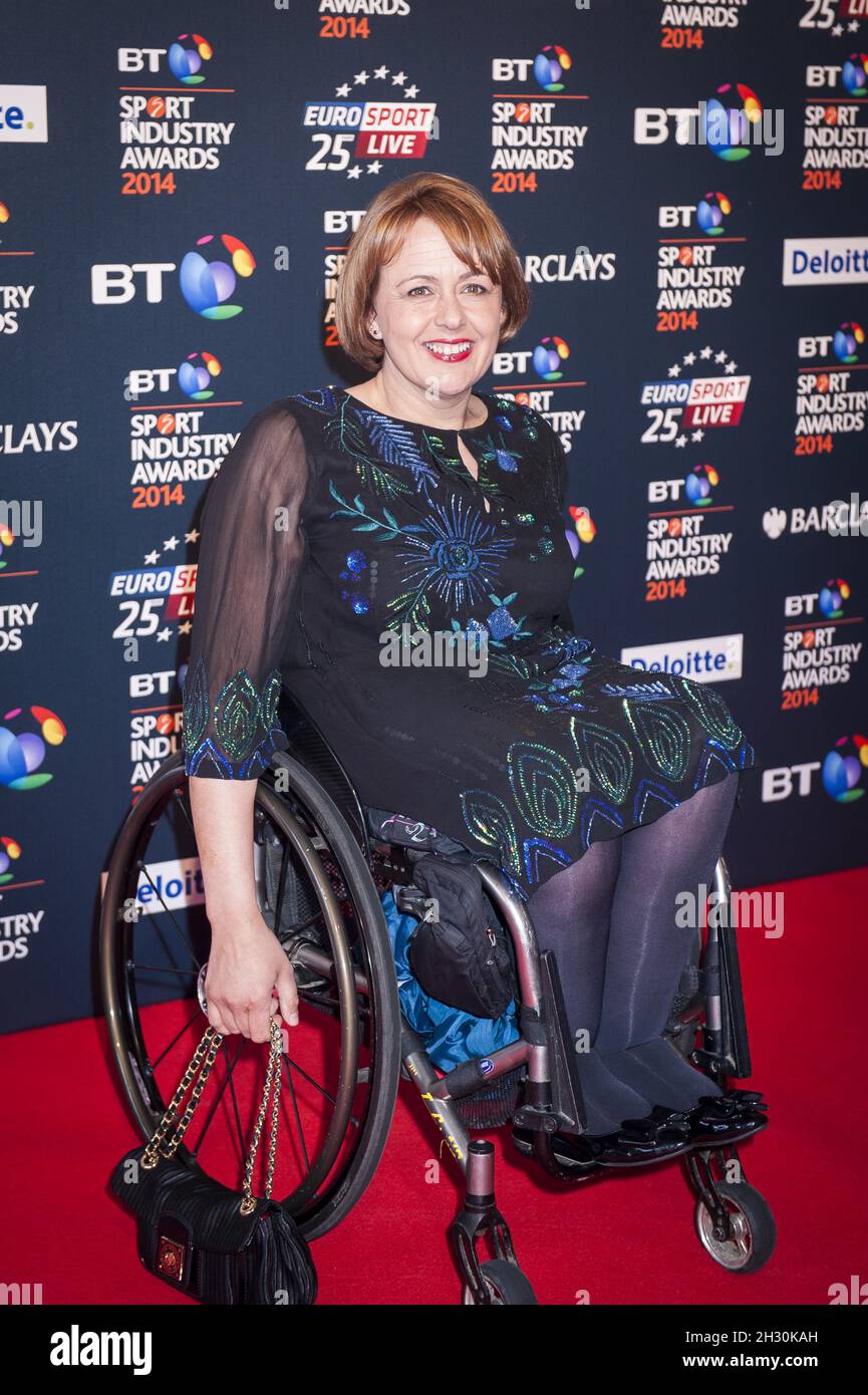 Baroness Tanni Grey-Thompson arriving at the BT Sport Industry Awards ...