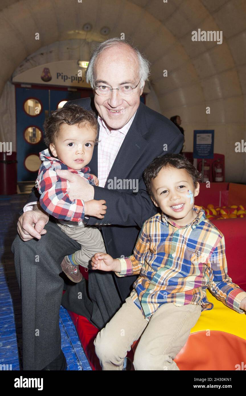 Lord Howard of Lympne (Michael Howard) and grandsons attending In The ...