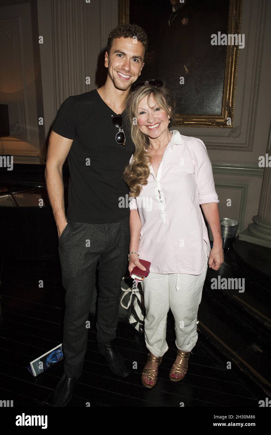 Richard Fleeshman and Sue Jenkins attend 20th Century Boy opening night ...