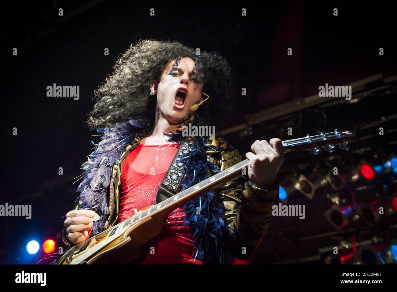 Warren Sollars performs as Marc Bolan in 20th Century Boy's opening ...