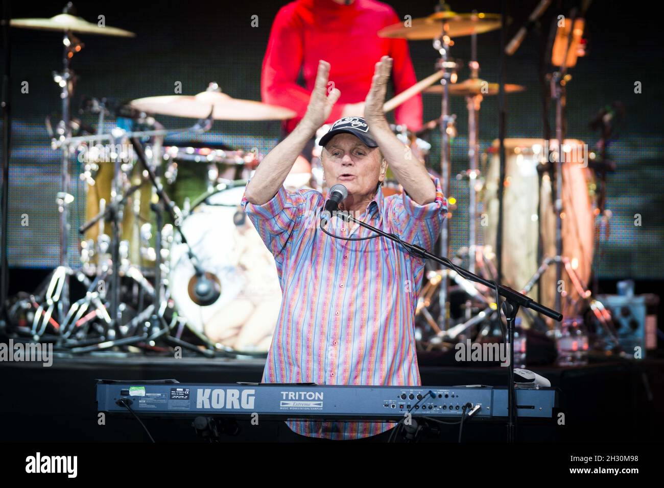 Bruce Johnston of The Beach Boys performs live on stage as part of the ...