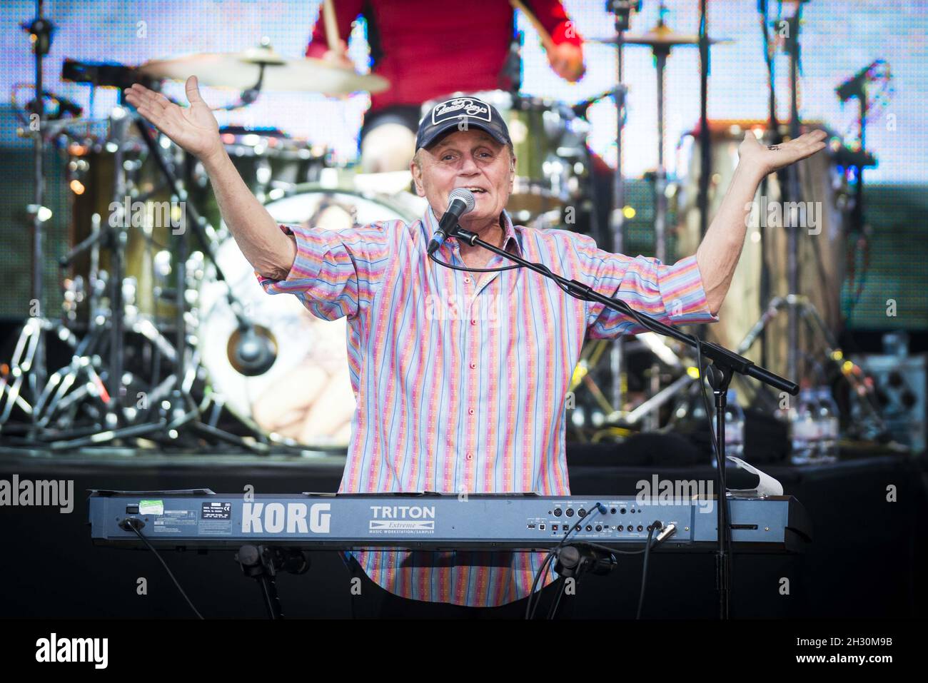 Bruce Johnston of The Beach Boys performs live on stage as part of the ...