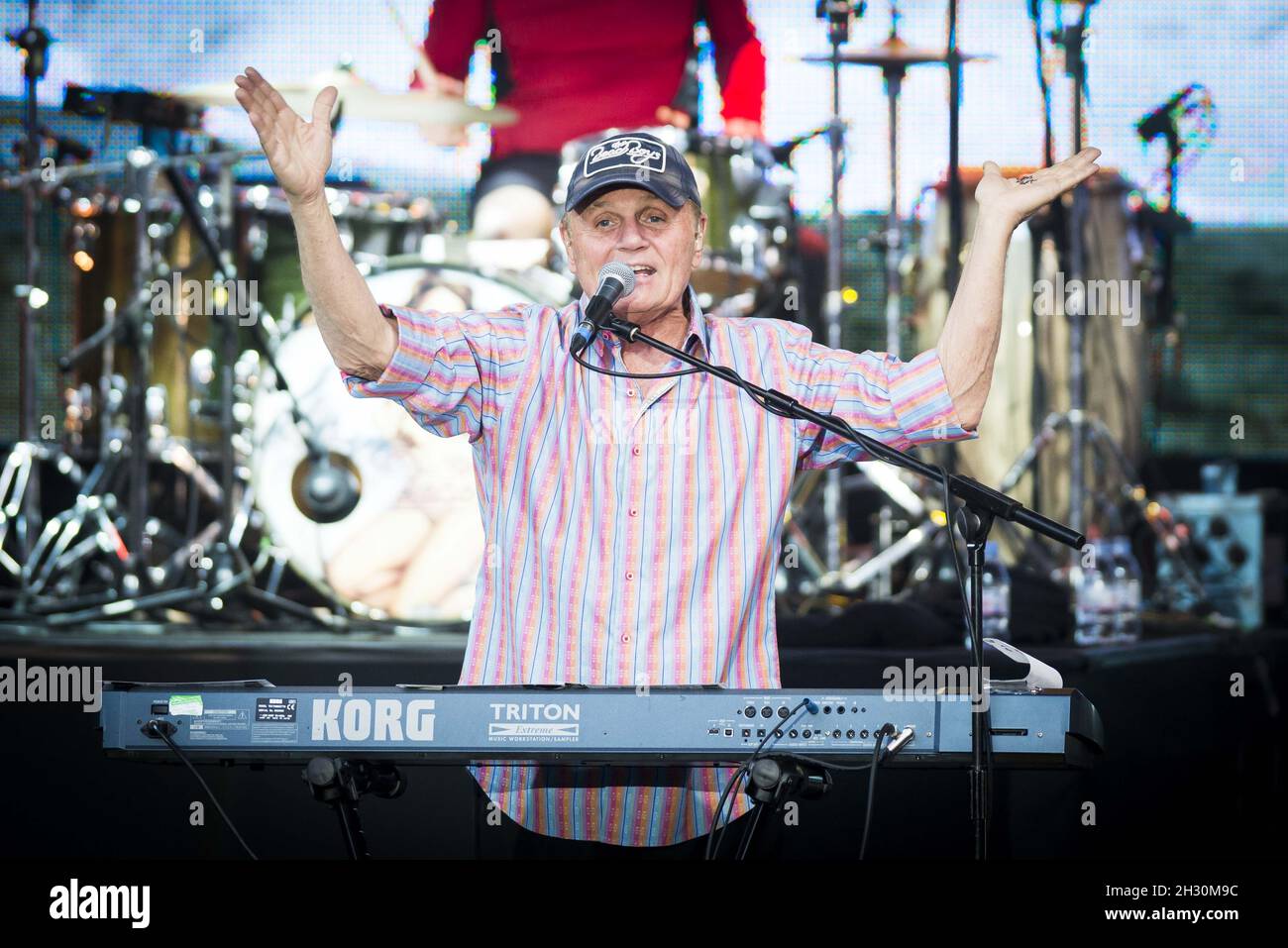 Bruce Johnston of The Beach Boys performs live on stage as part of the ...