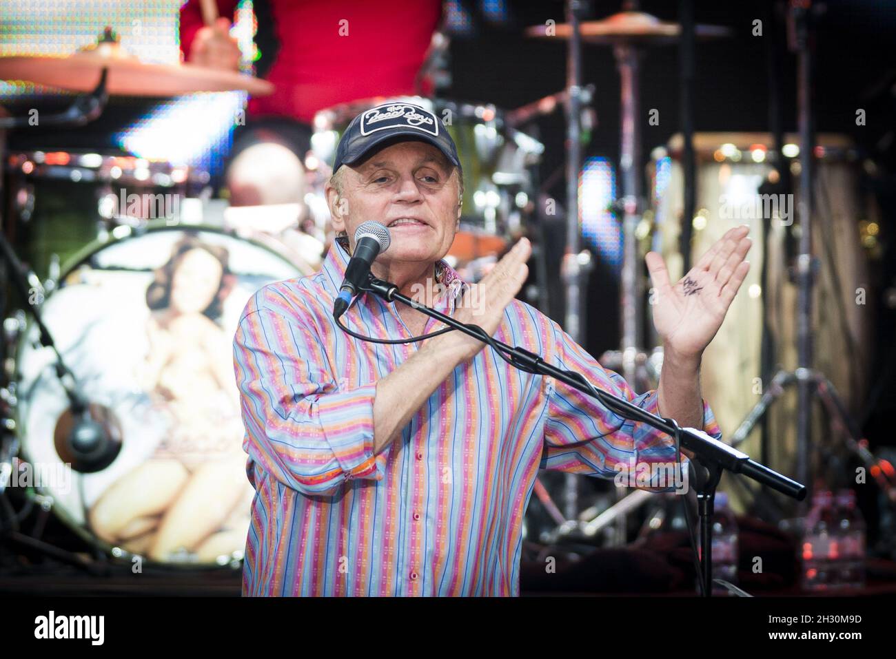 Bruce Johnston of The Beach Boys performs live on stage as part of the ...