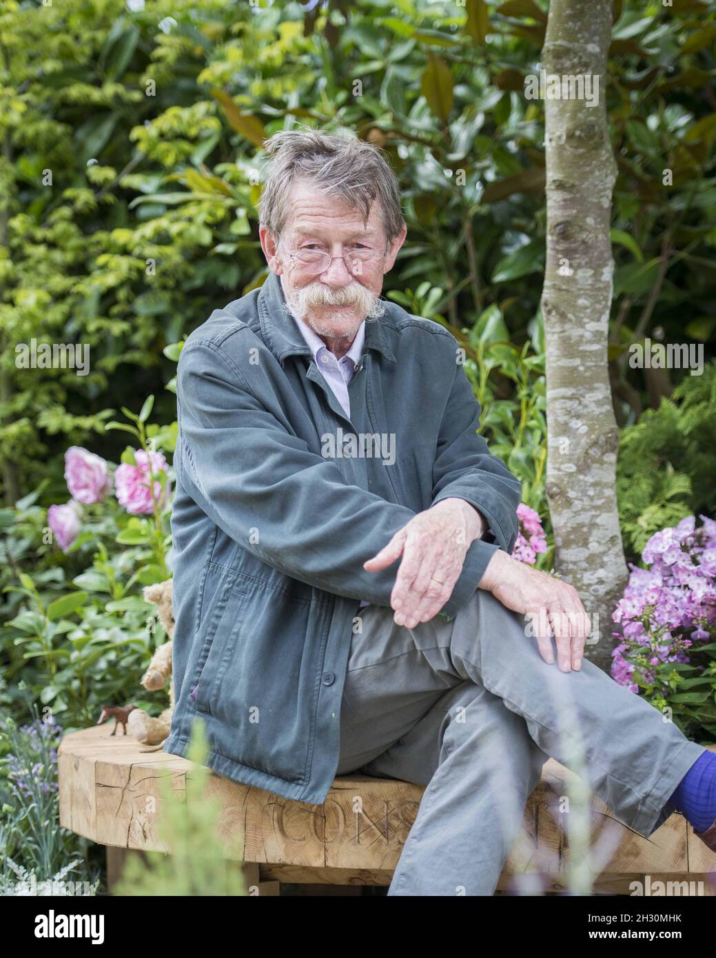 John Hurt attends Hampton Court Palace Flower Show 2014, at Hampton ...