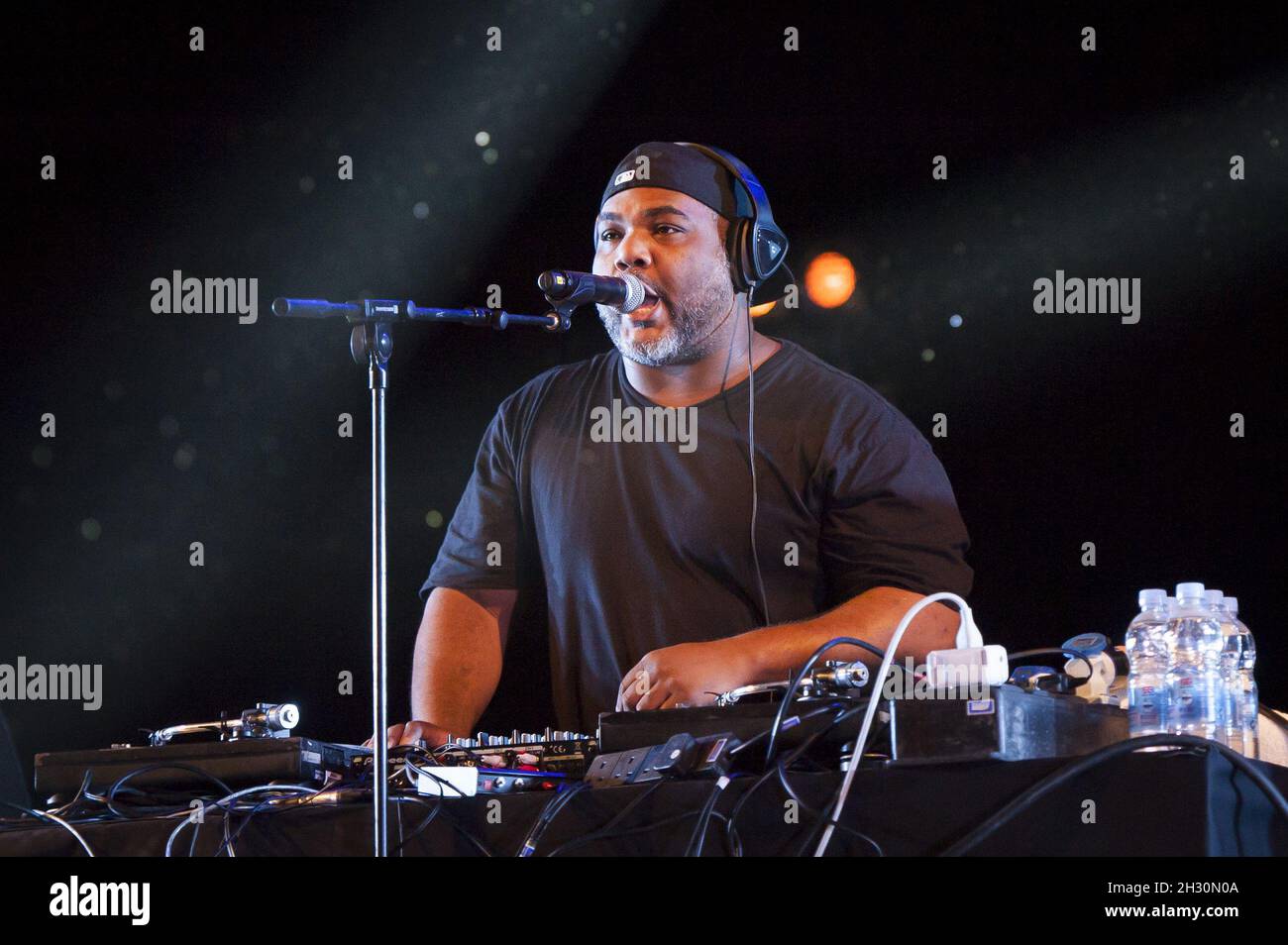 Vincent Mason of De La Soul performs live on stage on day 2 of Camp ...