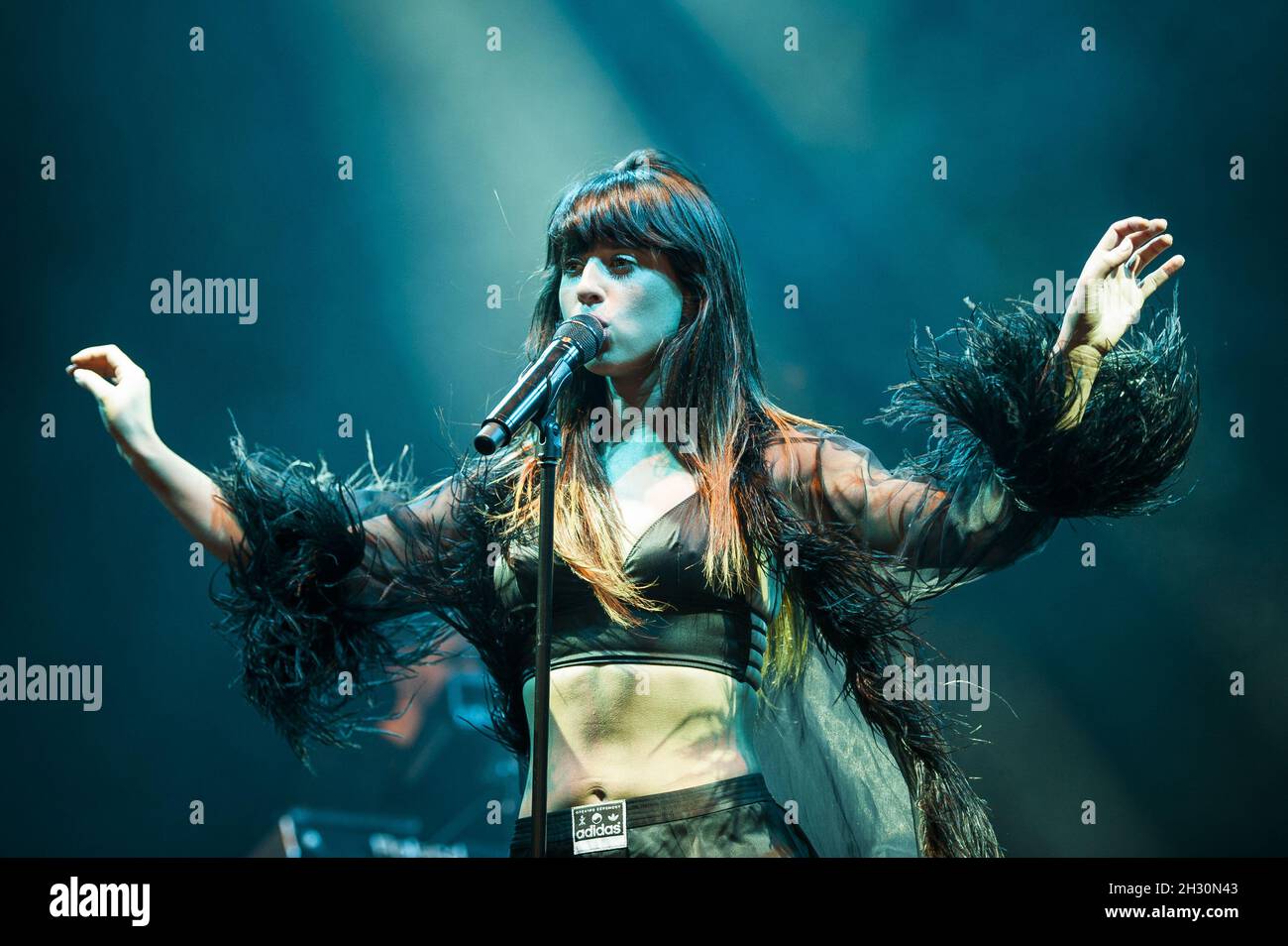Foxes (louisa Rose Allen) performs live on stage on day 1 of V Festival ...