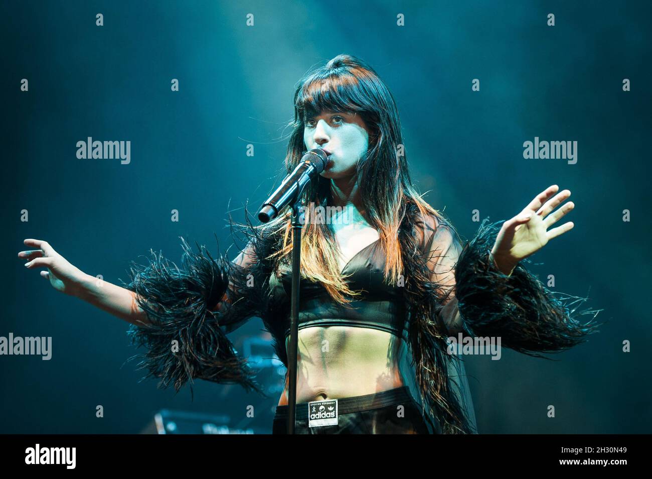 Foxes (louisa Rose Allen) performs live on stage on day 1 of V Festival ...