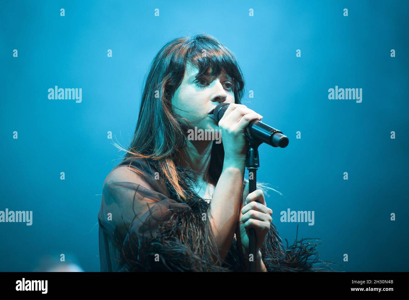Foxes (louisa Rose Allen) performs live on stage on day 1 of V Festival ...