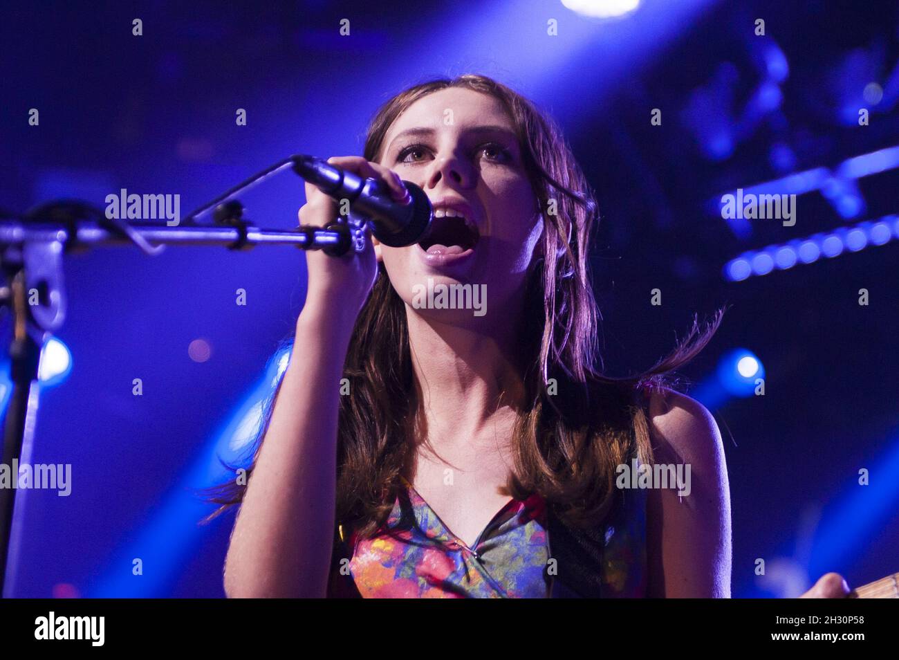 Ellie Rowsell of Wolf Alice performs at the Roundhouse during the ...