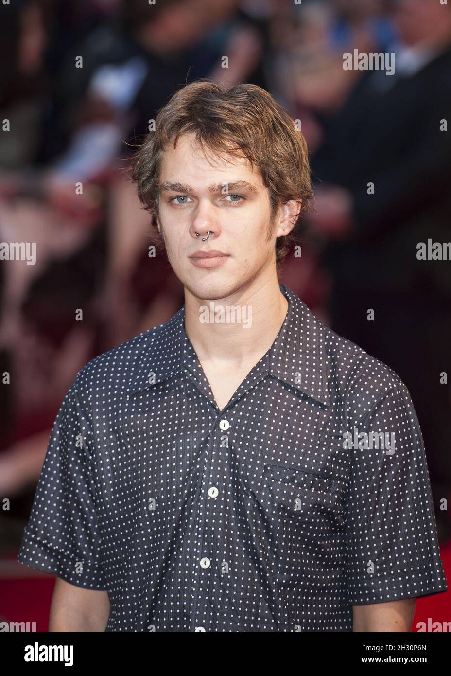 Ellar Coltrane attends the Dracula Untold premiere at the Odeon ...