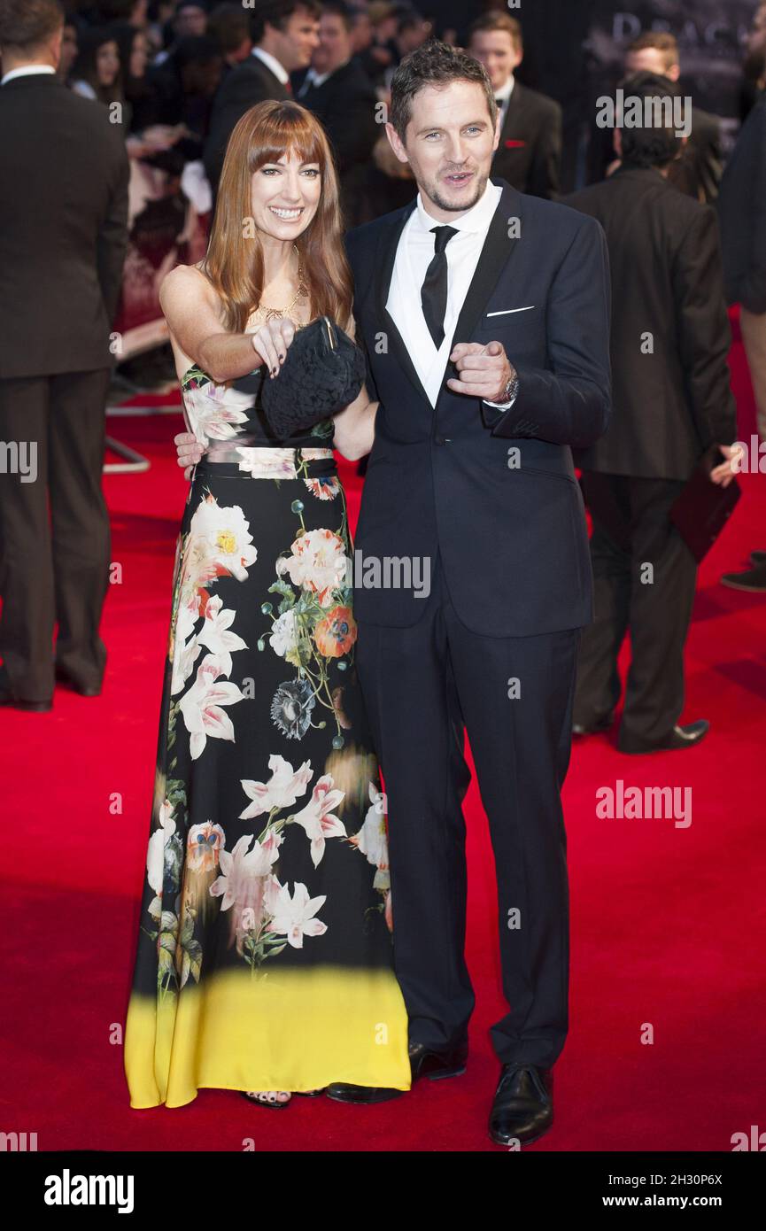 Gary Shore (Director) and guest arrive at the Dracula Untold premiere ...