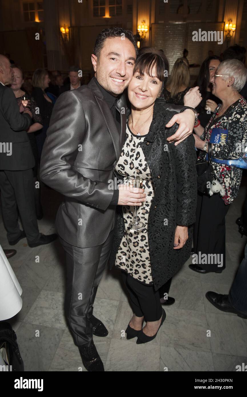 Vincent Simone and Arlene Phillips attend the Dance Til Dawn press ...