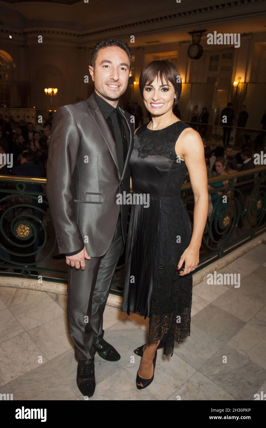 Vincent Simone and Flavia Cacace attend the Dance Til Dawn press night ...