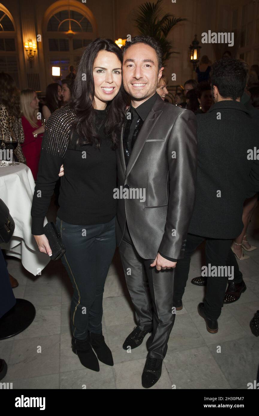 Vincent Simone and partner Susan Duddy attend the Dance Til Dawn press ...